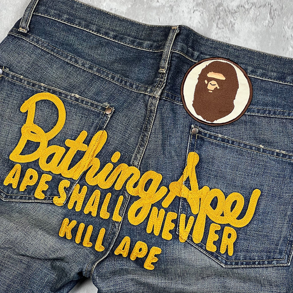 Vintage Bape Jeans – Deadsea London